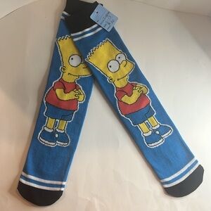Matt groening, | Accessories | 32 Nwt Bart Simpsons Cartoon Socks 63 | Poshmark
